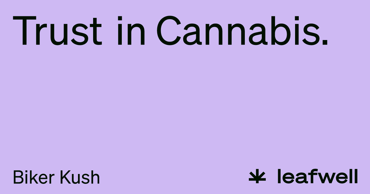 Biker Kush Marijuana Strain, AKA Biker OG